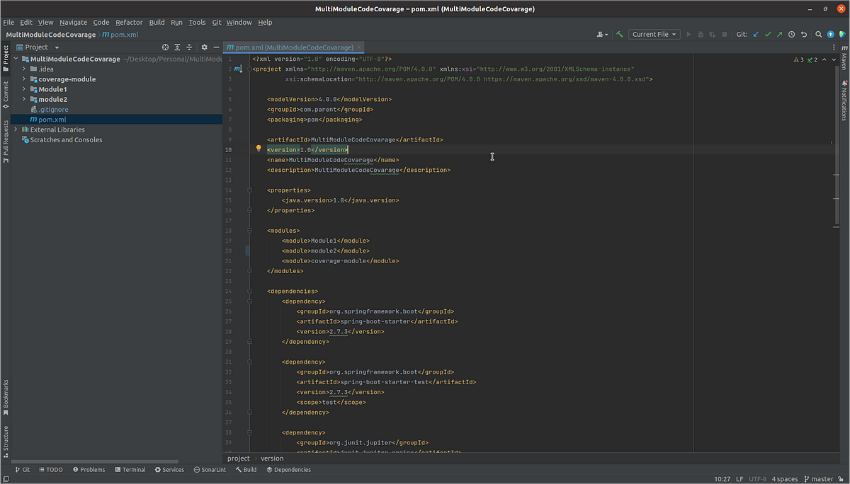 Multi Module Code Coverage With Jacoco For Hexagonal Architecture On Springboot By Turkuaz 0236