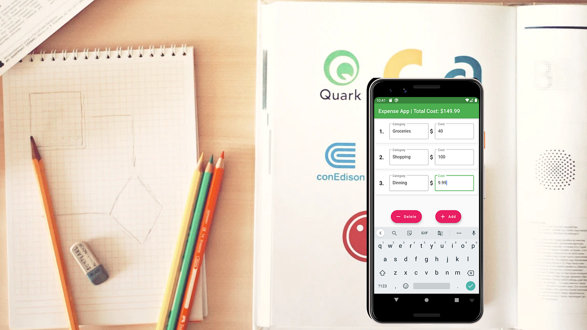 Getting Started With Flutter– Build an Expense App | by Mahmud Ahsan | Thinkdiff