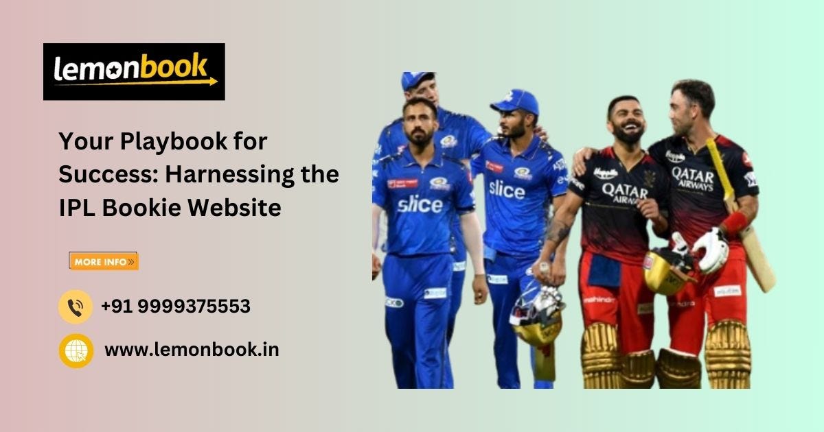 Your Playbook for Success: Harnessing the IPL Bookie Website | by ...