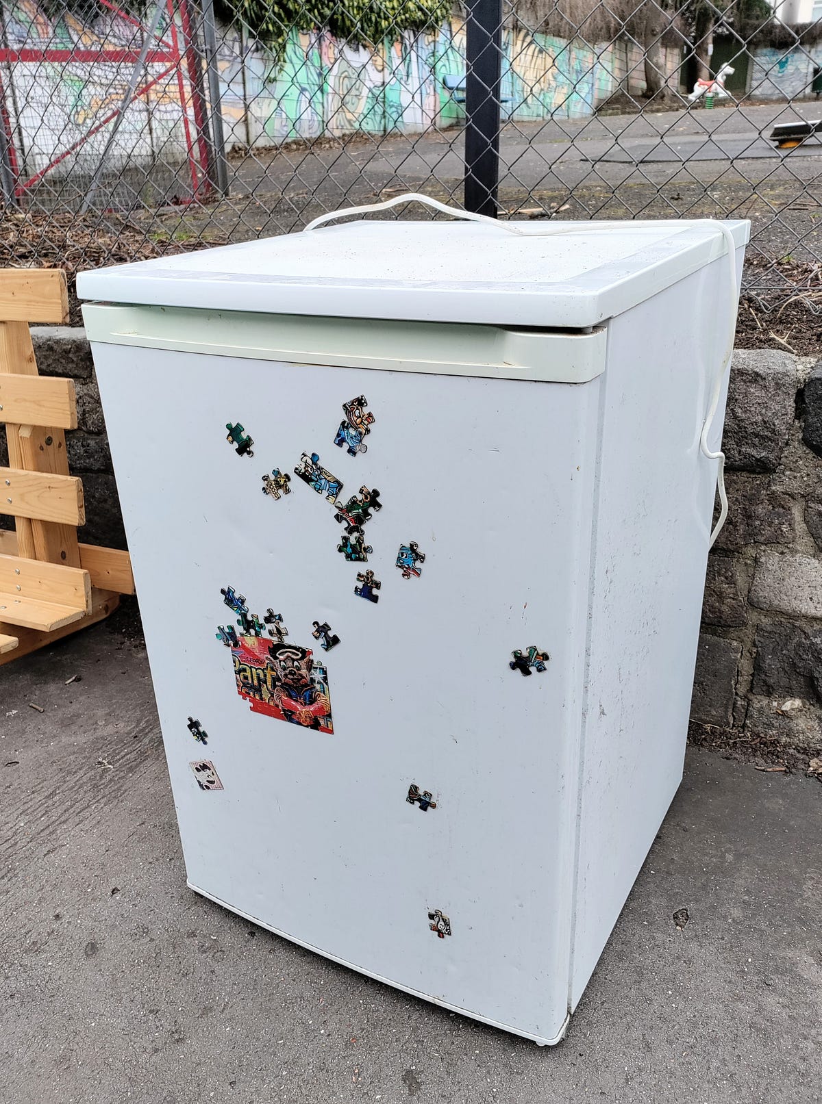 A Fridge on the Street. Writing Prompts from Street Photography | by ...