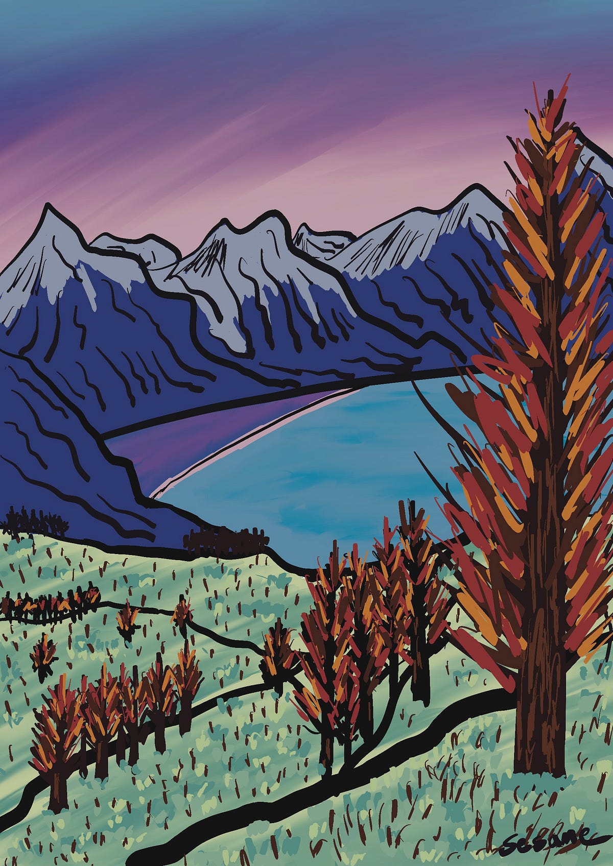 Autumn Mountain Gaze. A poem about time nature and the human… | by Quy ...