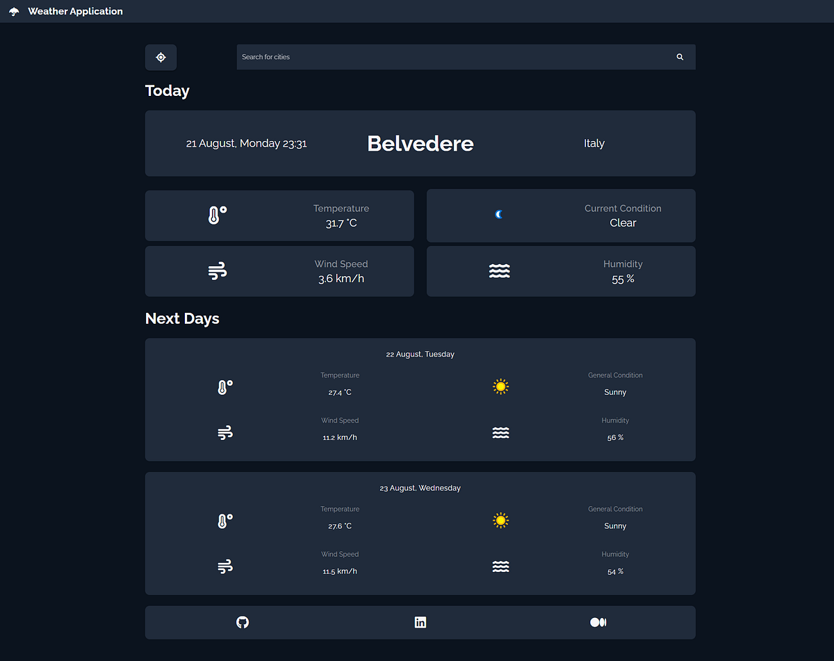 From Zero to Deploy: Creating a Weather App with Quasar and Hosting It ...