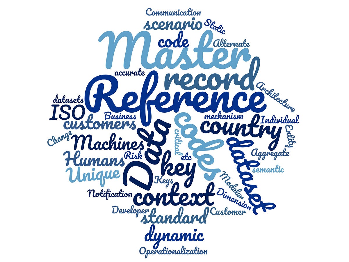 Reference Data vs Master Data. In my role as a Data Management leader ...