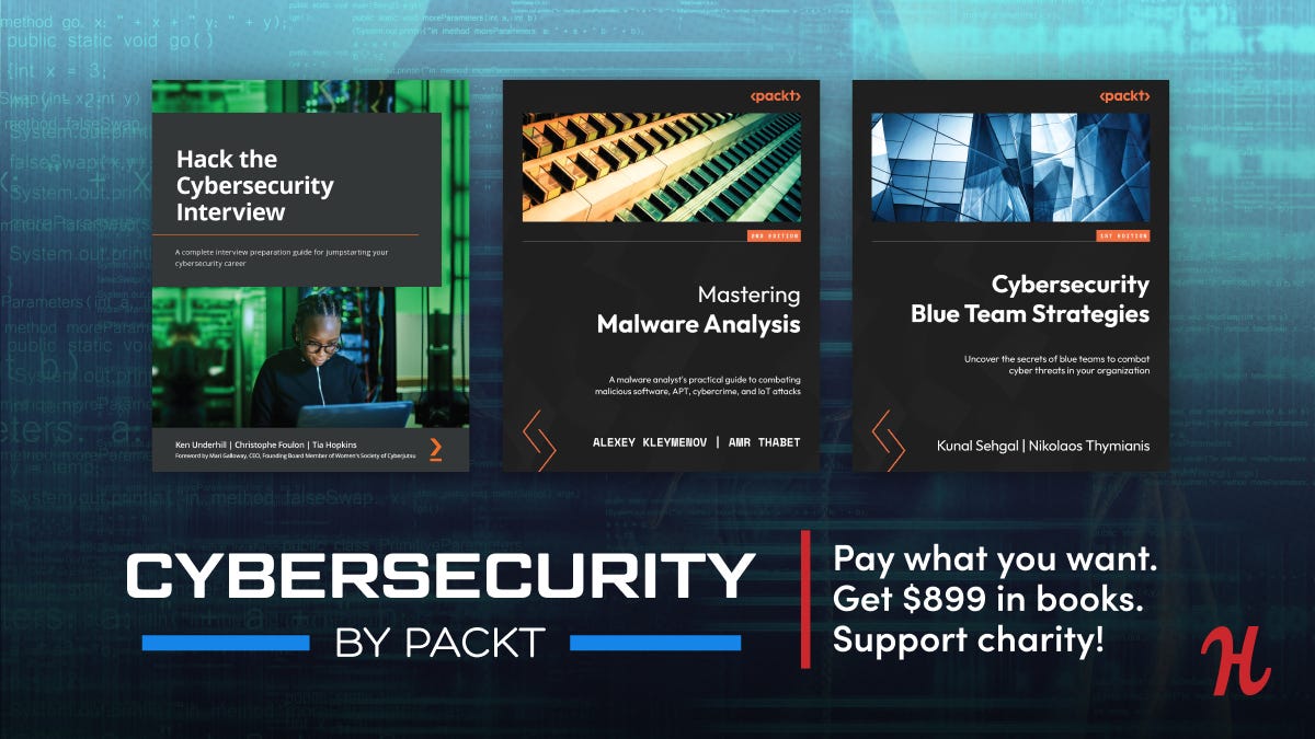 Cybersecurity Book Bundle - Humble Bundle Partner Blog - Medium Cybersecurity Book Bundle - Humble Bundle Partner Blog - Medium