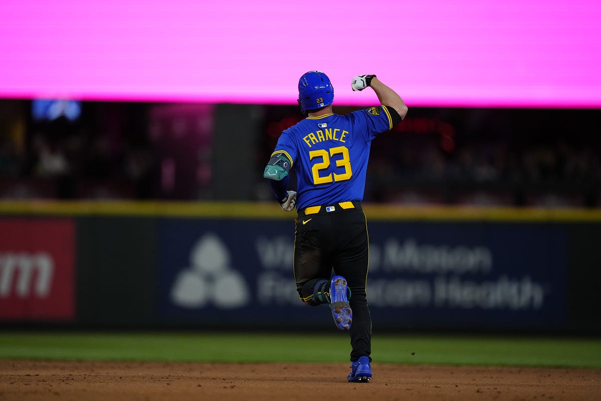 Mariners Reinstate INF Ty France from 10-day Injured List | by Mariners ...