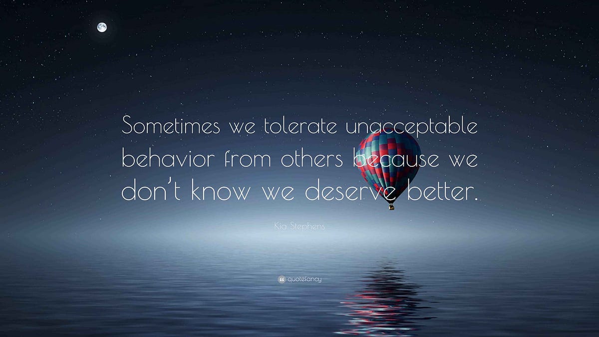 We Deserve What We Tolerate: A Modern Perspective on Accountability and ...