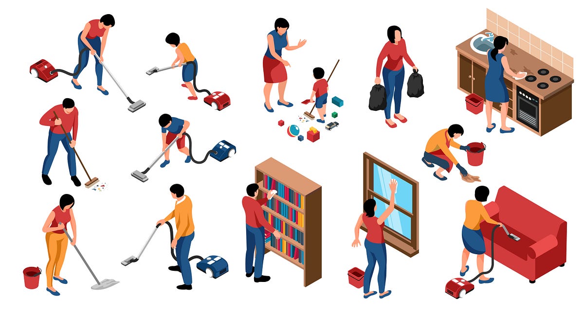 Find Calm Through Cleaning. Benefits of Cleaning for Mental Health | by ...