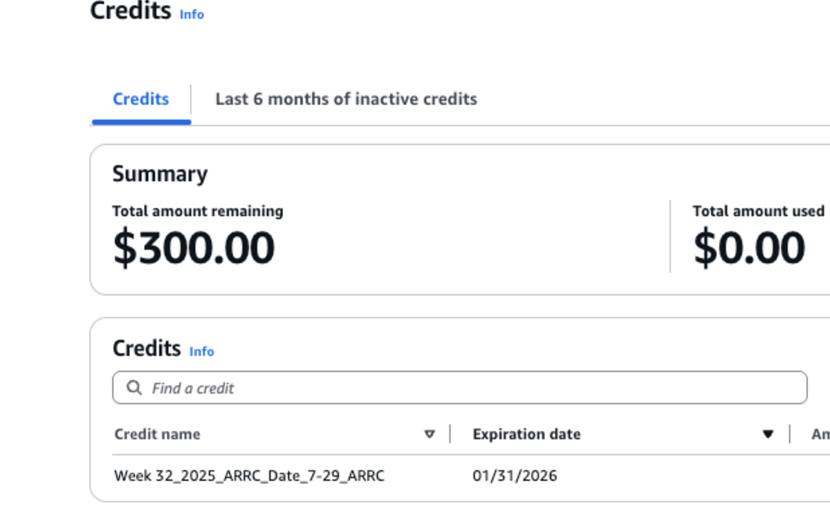 $300 in Free AWS Credits? Yes, Here’s How I Got Them (2025) | by ...