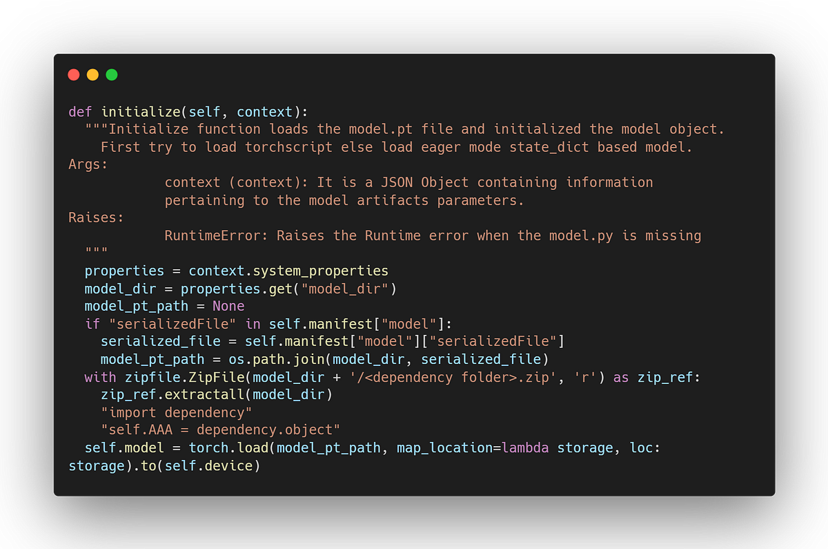 Using custom/personal/third party packages on torchserve model or handler | by JD Han | Medium
