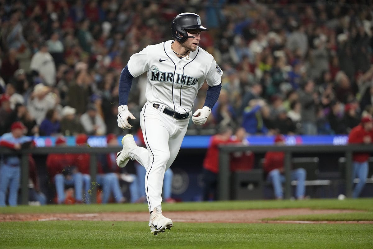 Jarred Kelenic: AL Player of the Month Candidate | by Mariners PR | From the Corner of Edgar & Dave