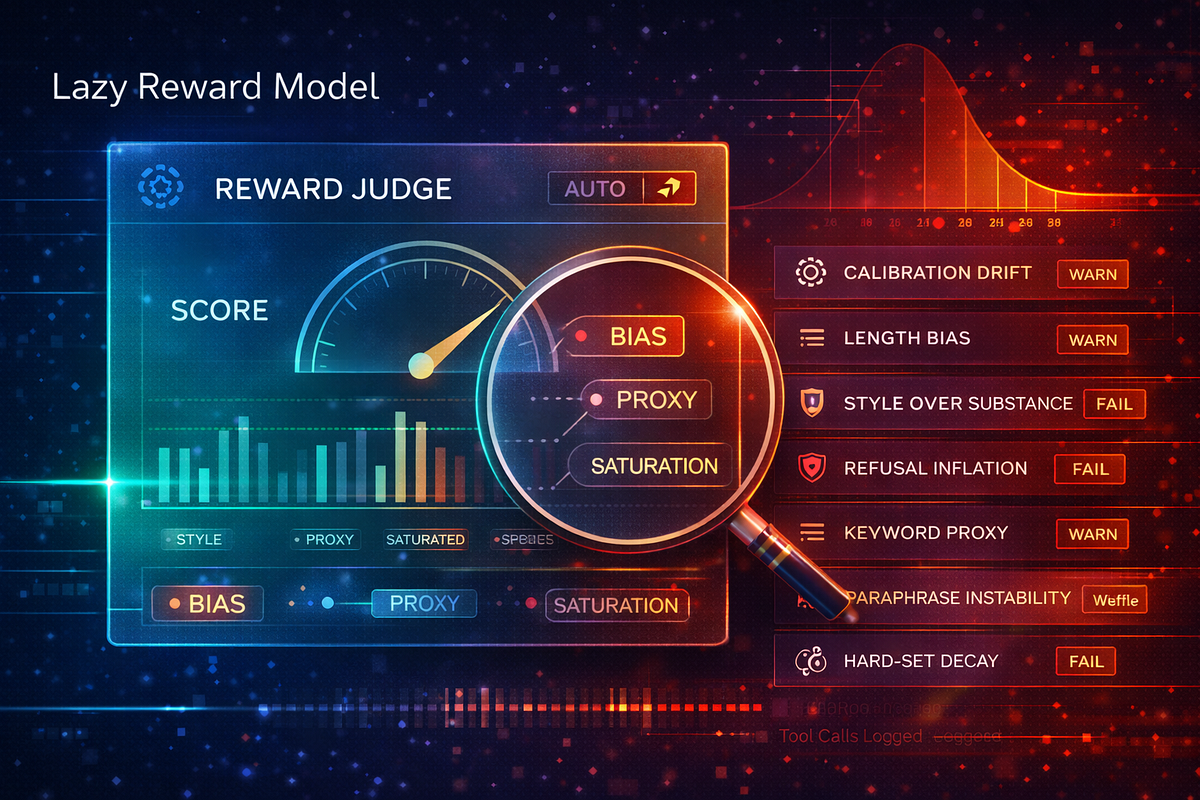 When Your Reward Judge Gets Lazy, Everything Drifts | by Quaxel | Feb ...