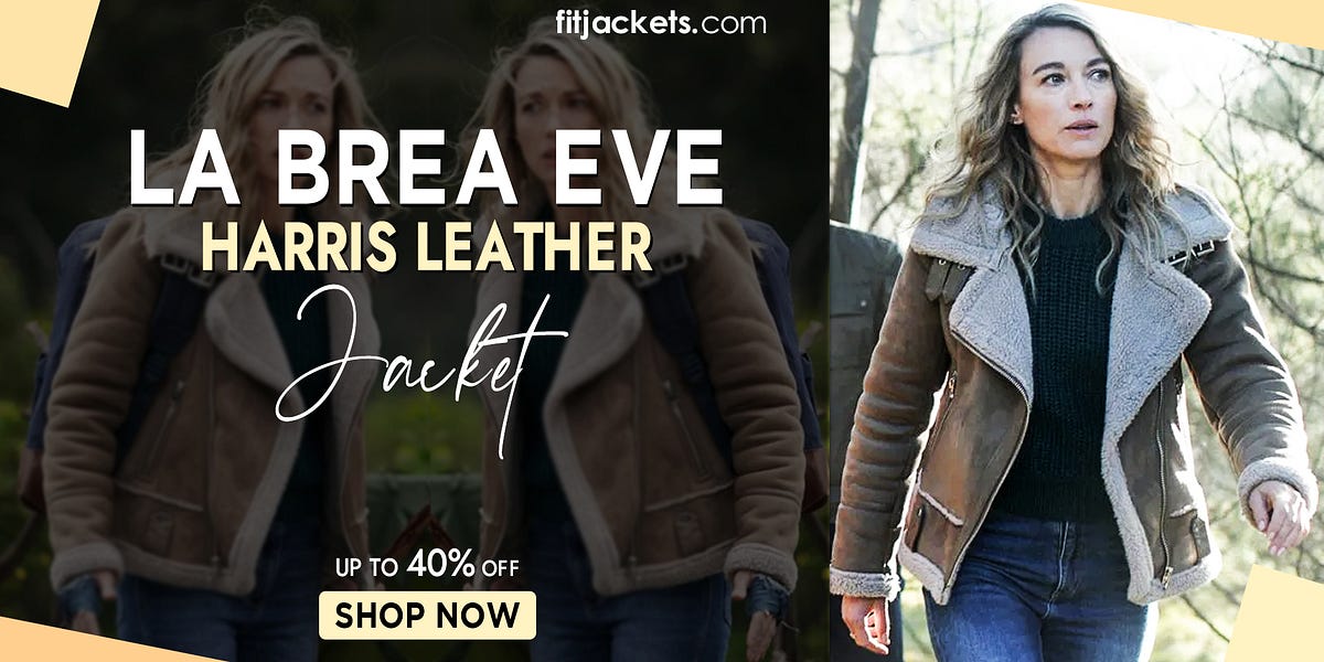 La Brea Eve Harris Leather Jacket - Sheilastark - Medium