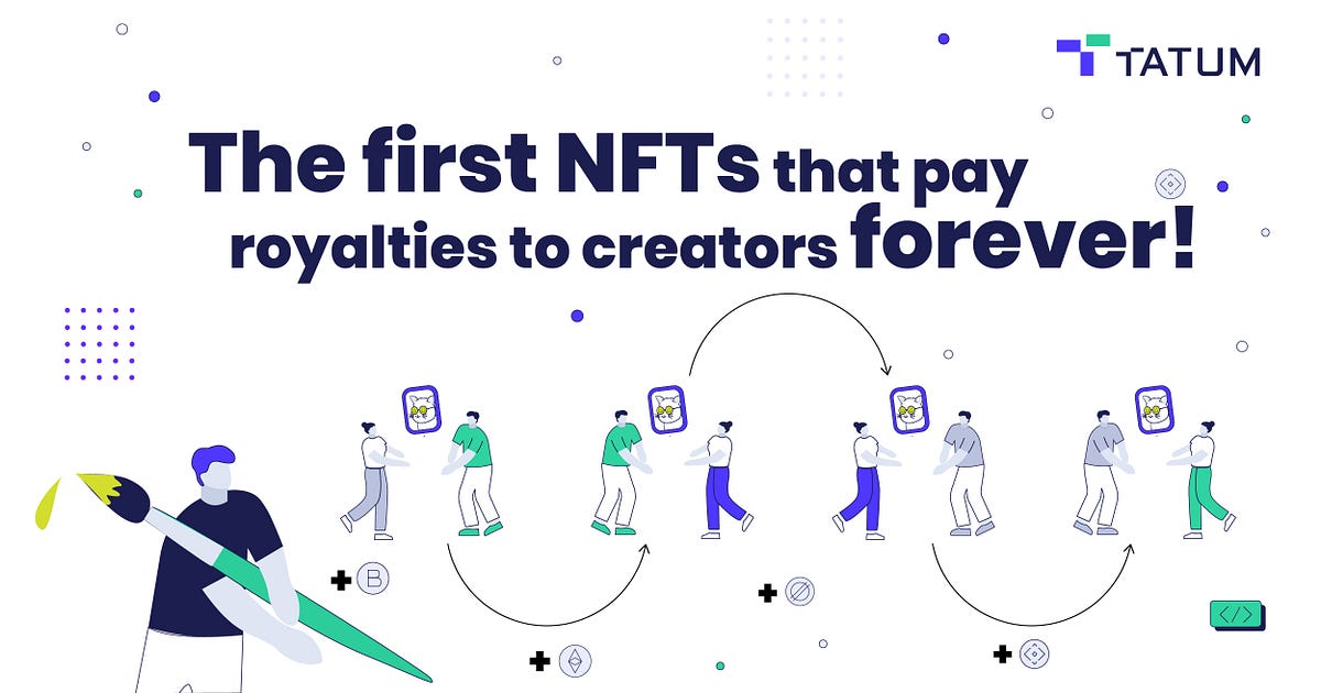 How to create NFTs that pay out royalties forever | by Evan Vischi ...