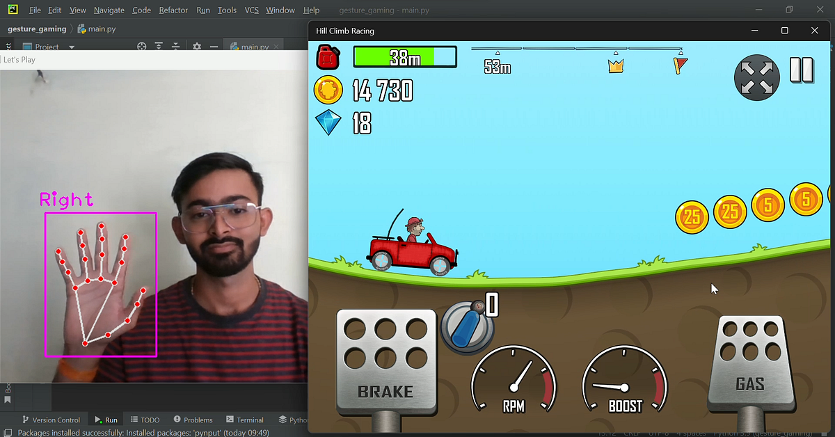Make your first computer vision project with OpenCV and Hill Climb Racing | by Sudhanshu Tiwari ...