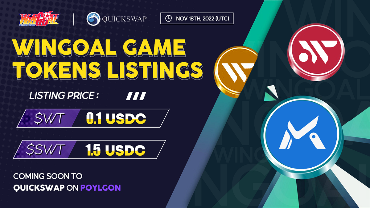 WinGoal Game Tokens Listings & NFTs Pre-Sale | by Metaland Official ...