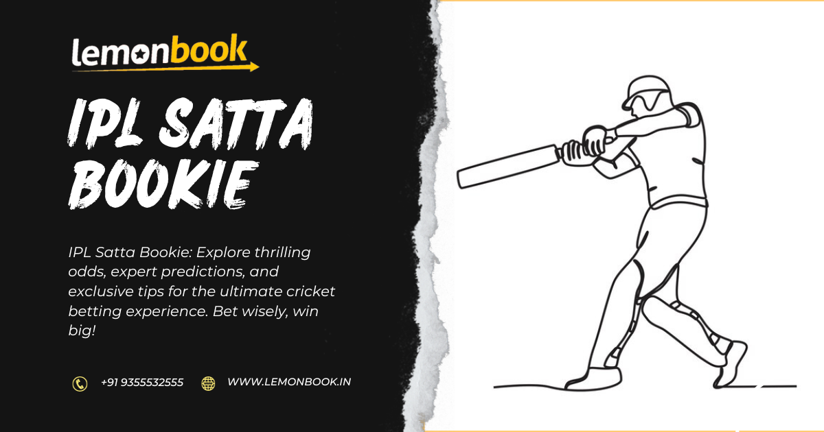 Cricket Betting Brilliance: IPL Satta Bookie Unleashed | by Lemonbook ...