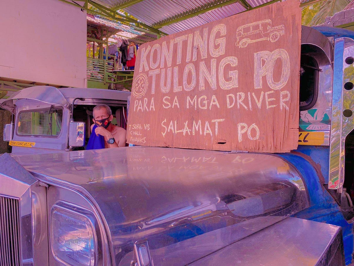 Tigil Pasada. The effect of the nationwide lockdown… | by Sofie Andal ...