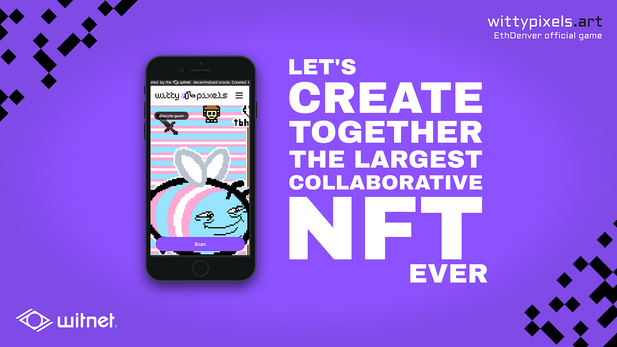 WittyPixels: The largest collaborative NFT creation to date — powered ...