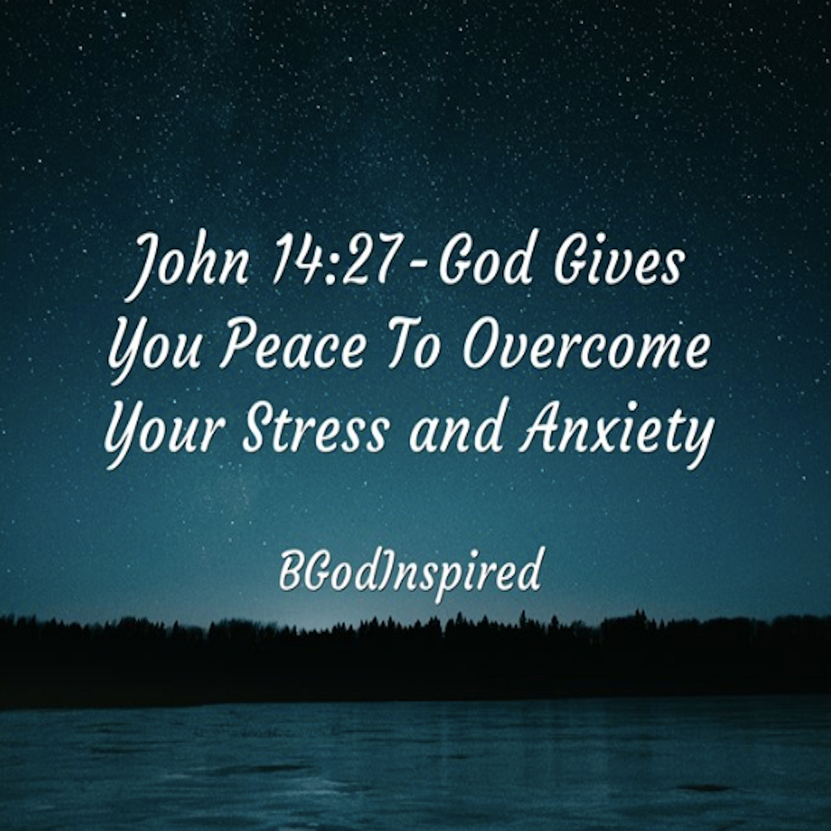 God Gives Peace God Gives A Peace And Joy That The World Can't Give