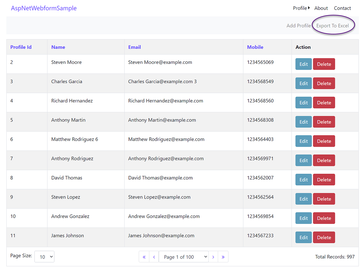 How To Export Data To Excel From An Aspnet Web Forms Project By Fuji Nguyen Scrum And Coke 5599