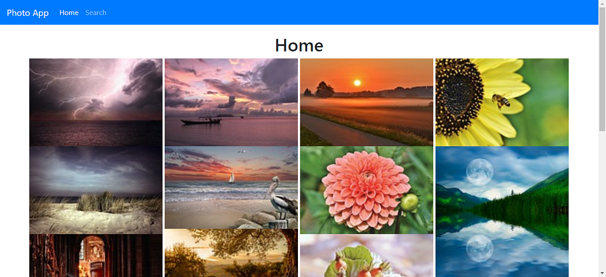 Use React to Display Images in a Grid Like Google and Flickr | by John Au-Yeung | Level Up Coding