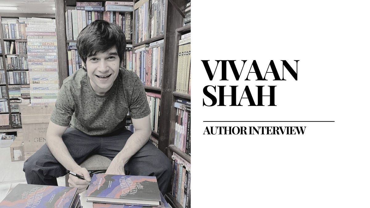 Discovery of an Author : Interview with Vivaan Shah (English). | by Raghav Sharma | Blessink mag ...