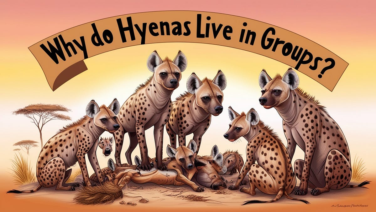 Why Do Hyenas Live in Groups?. Hyenas are among the most fascinating ...