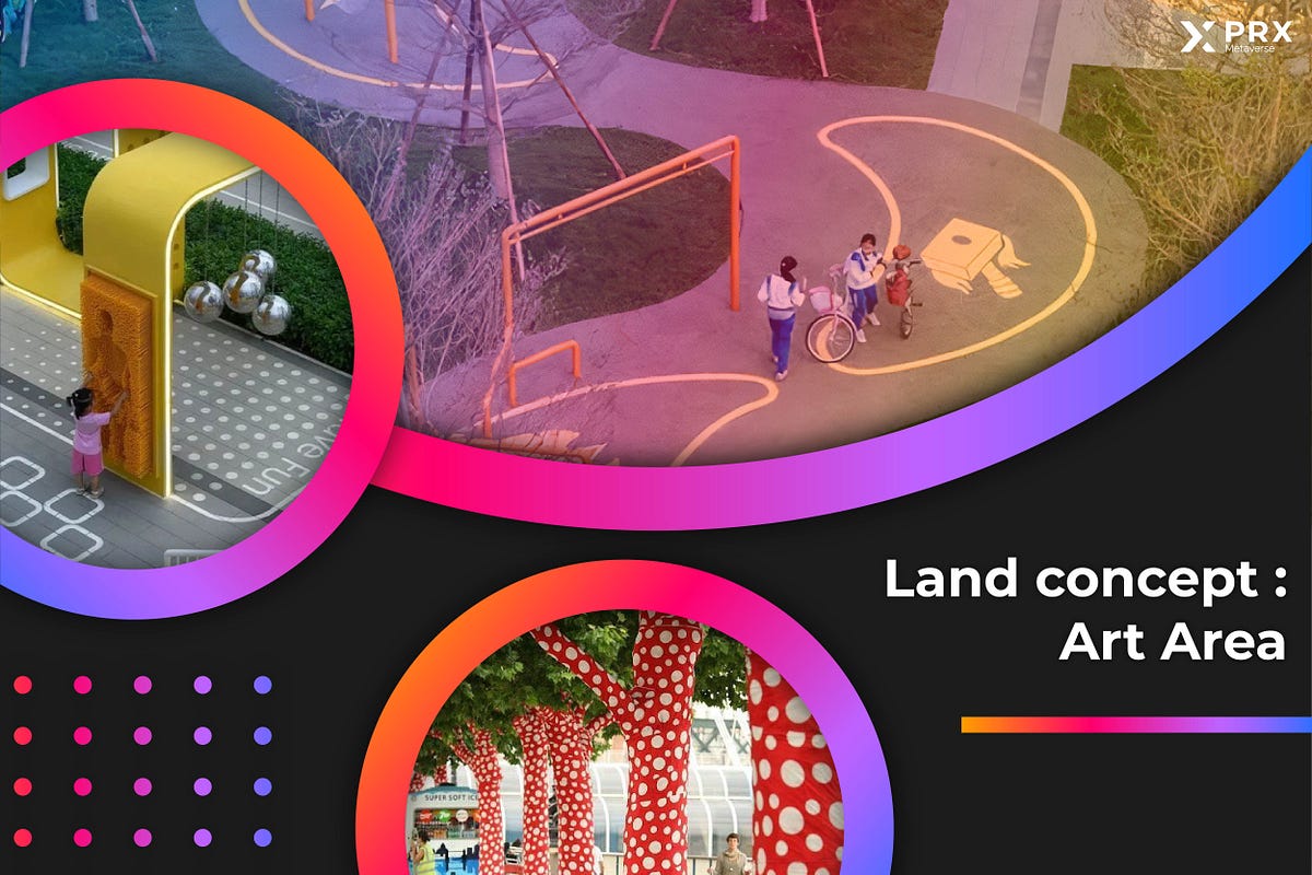 PRX Metaverse zone concept: art area | by PRX Metaverse | Medium