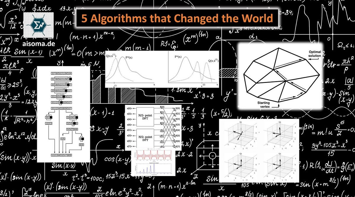 5 Algorithms that Changed the World | by Murat Durmus (CEO @AISOMA_AG ...