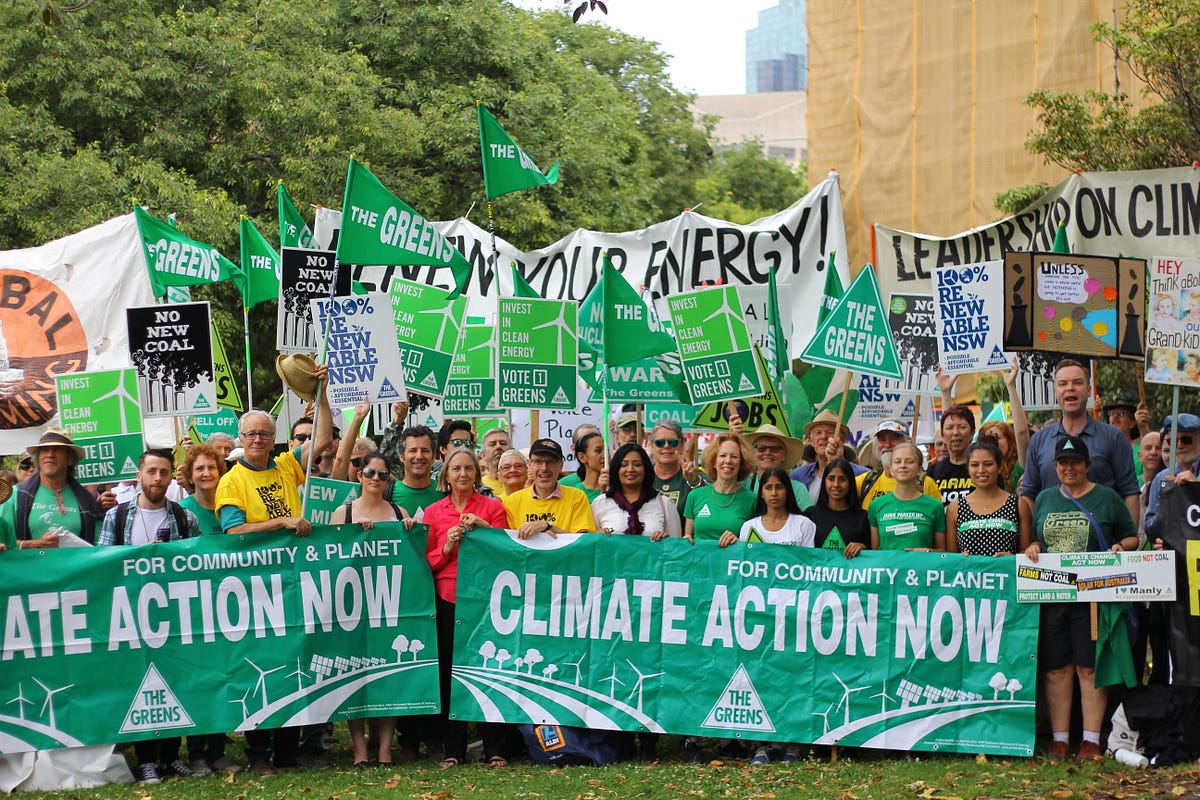 Greens at #PeoplesClimate Sydney. Greens NSW members and supporters at ...