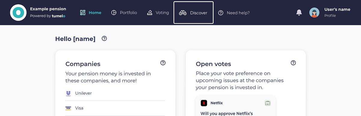 Time to ‘Discover’ more. 👀 Discover | by Hannah | Tumelo | Medium