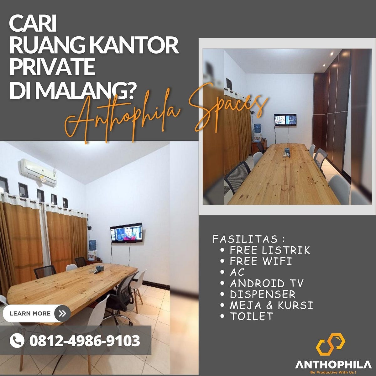 Cari Ruang Kantor Private Di Malang Sawojajar? - Wereobvious Agency ...