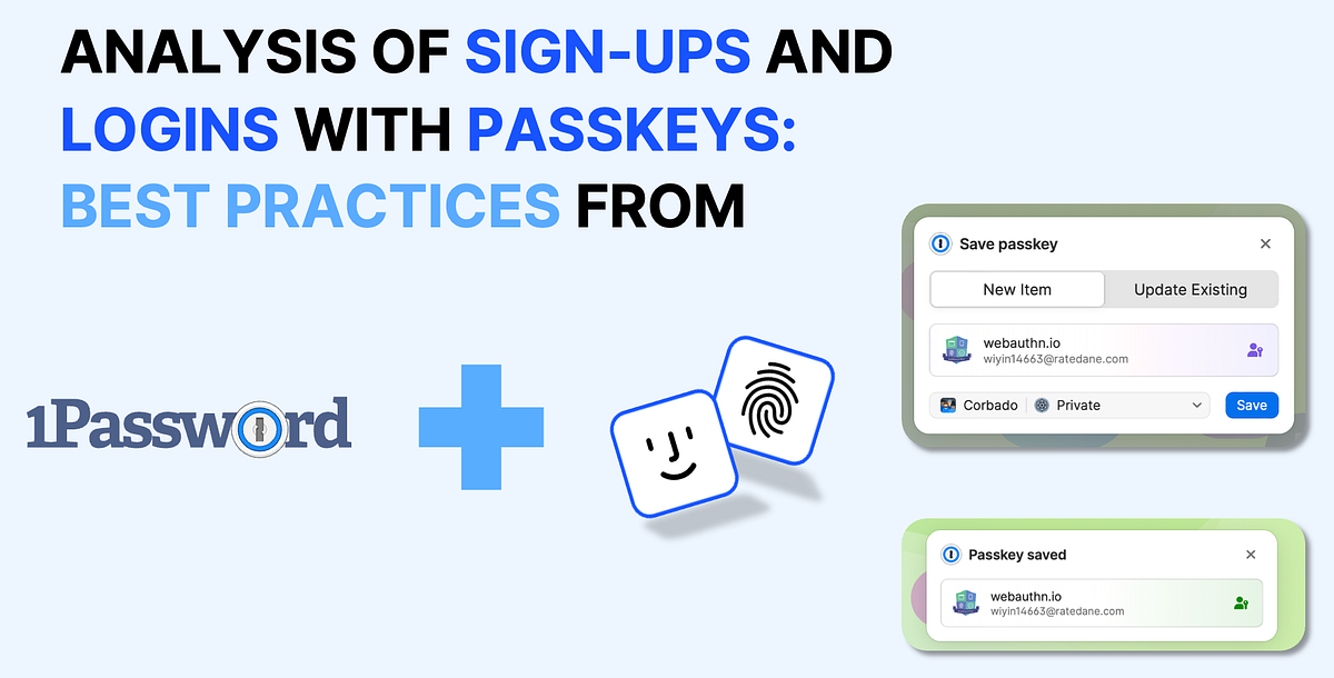 How To Use Passkeys in 1Password | Medium