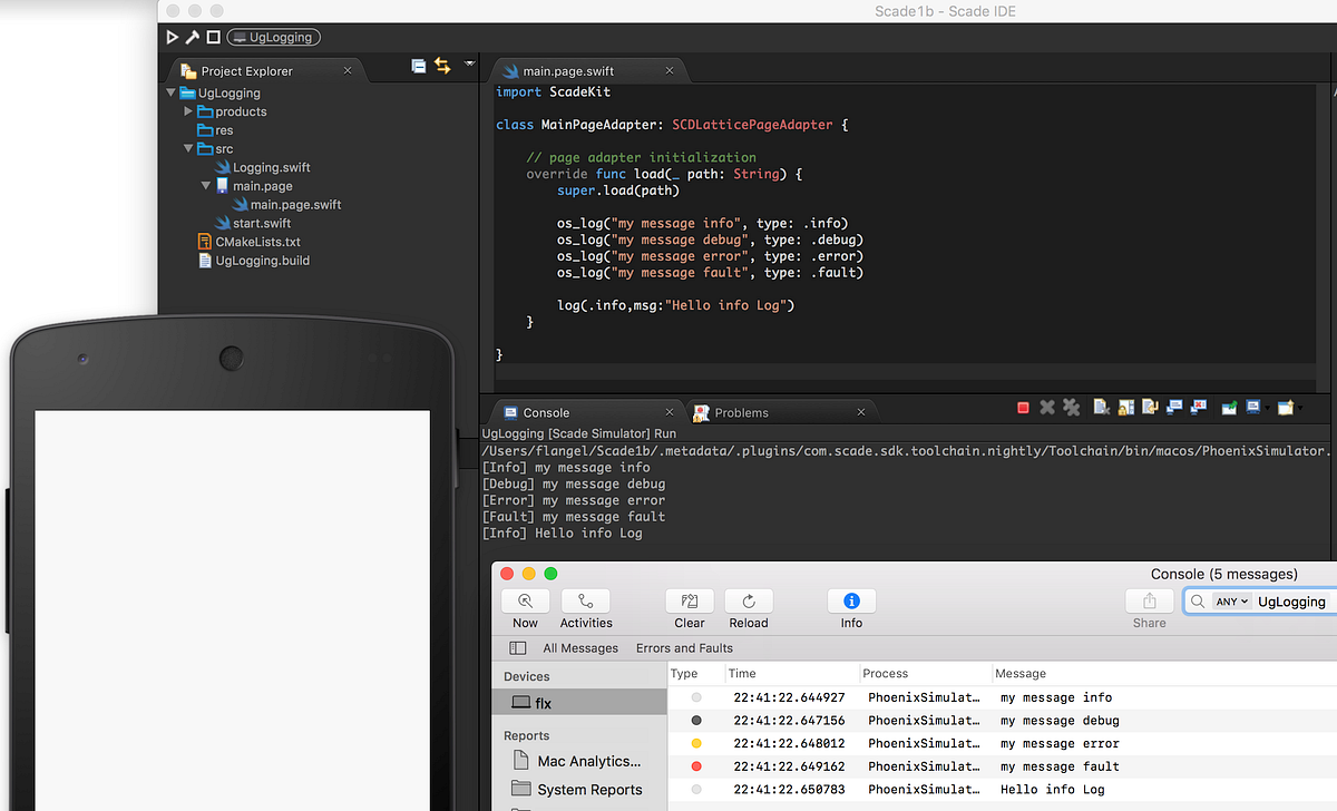 Cross Platform Logging with Swift for Android and iOS | by Cross Platform App Development with ...