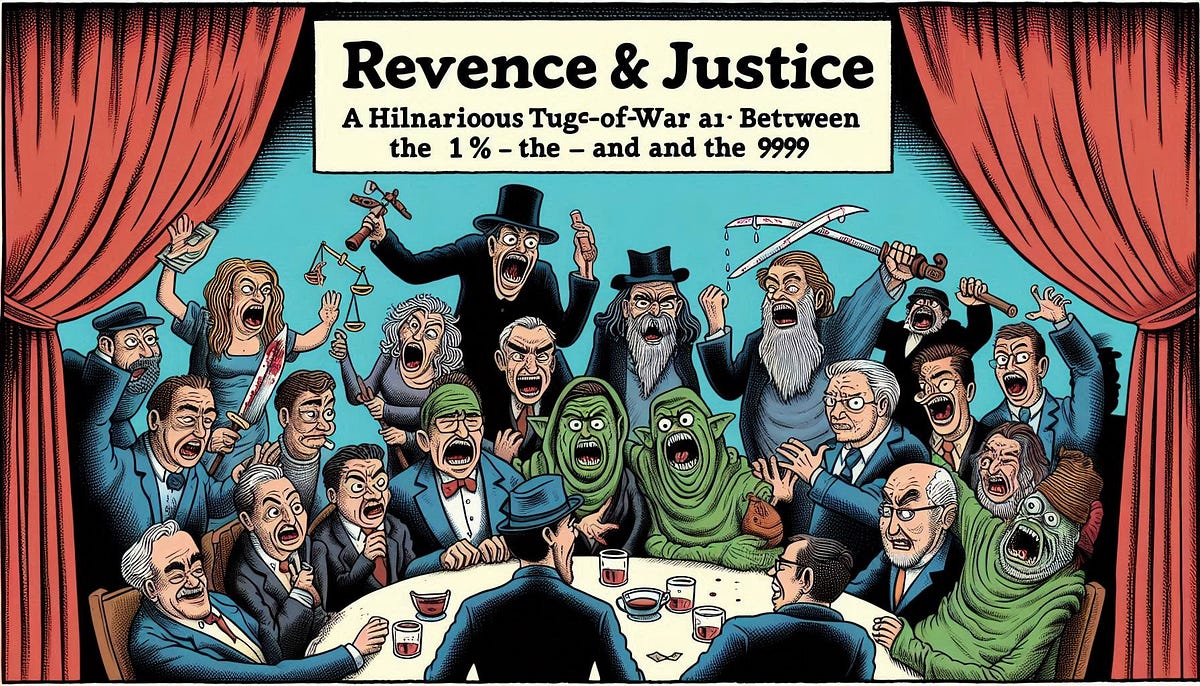 Revenge & Justice: A Hilarious Tug-of-War Between the 1% and the 99% ...