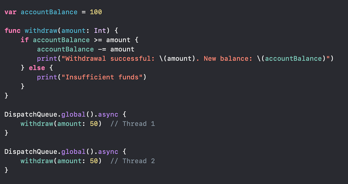 Understanding Multithreading and Race Conditions in Swift | by Dancilia ...