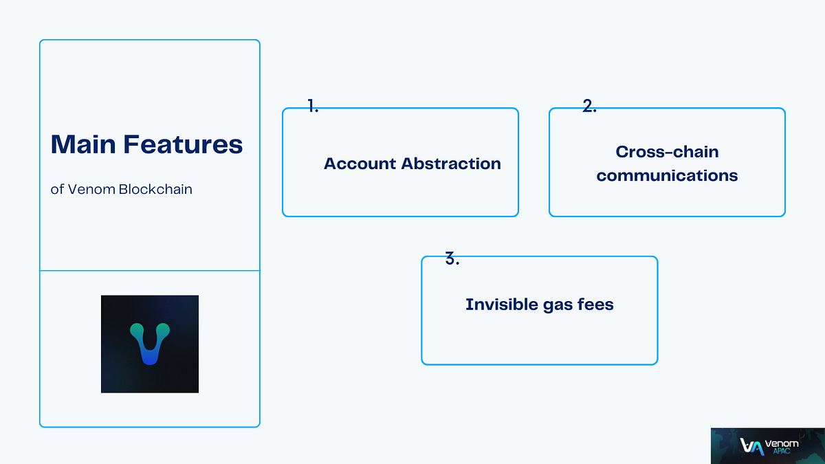The Main Features Of Venom Blockchain 🔥 | by Venom APAC | Sep, 2023 | Medium