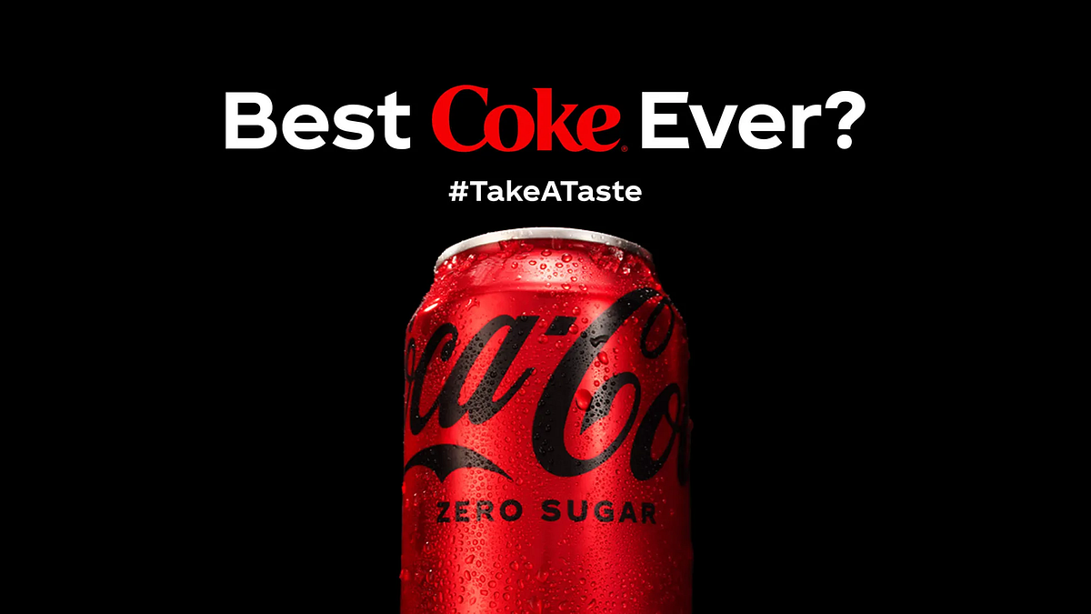 Coke Zero Sugar: Genuine Legacy Empowered By Modern Marketing Tech | by Engaged.Social | Medium