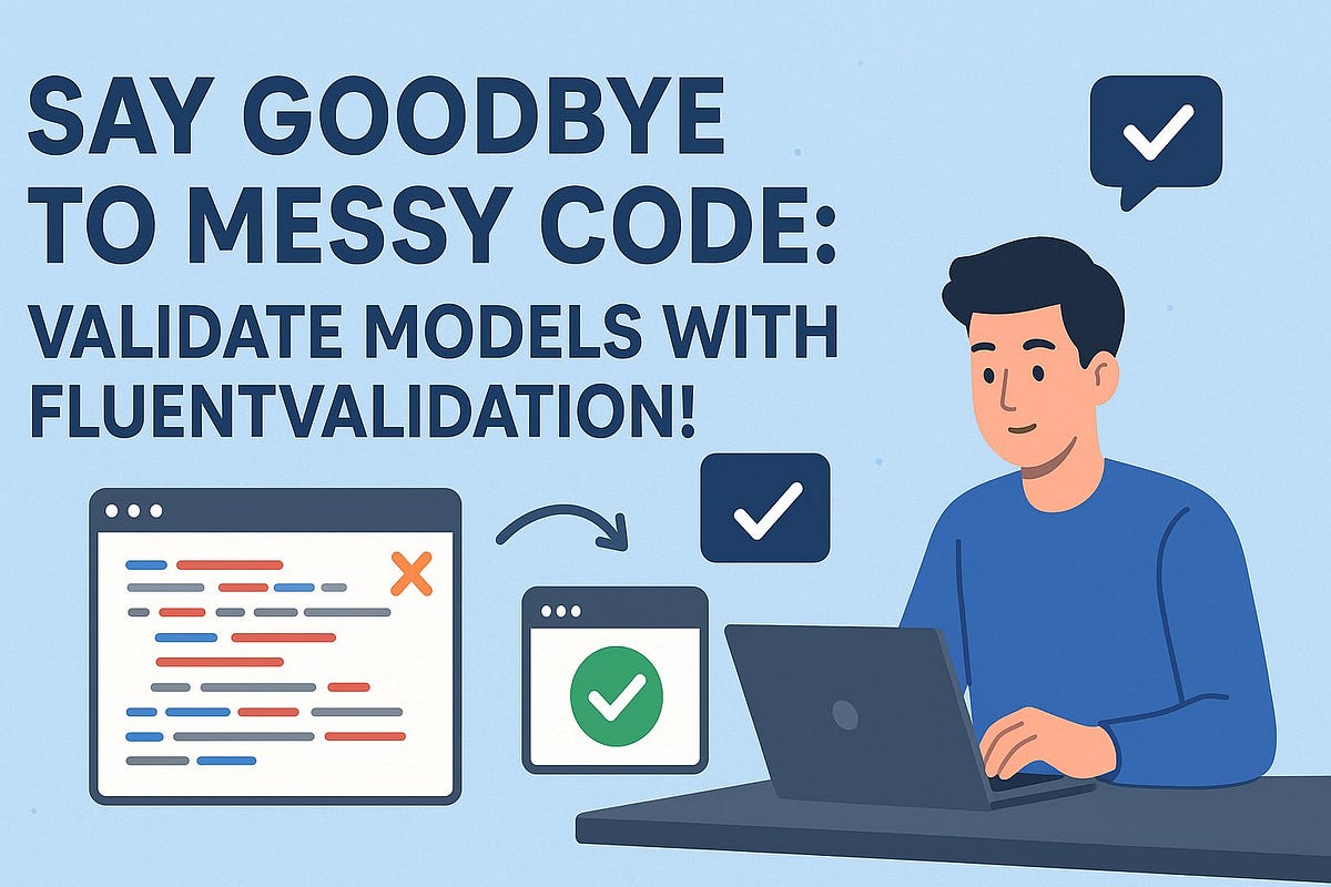 Say Goodbye to Messy Code: Validate Models with FluentValidation! | by ...