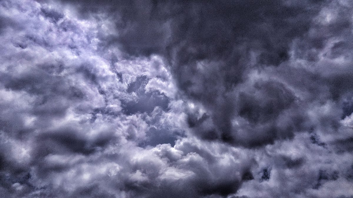 Clouds. Colliding Clouds Creating Commotion… | by Piyush Raj | My ...