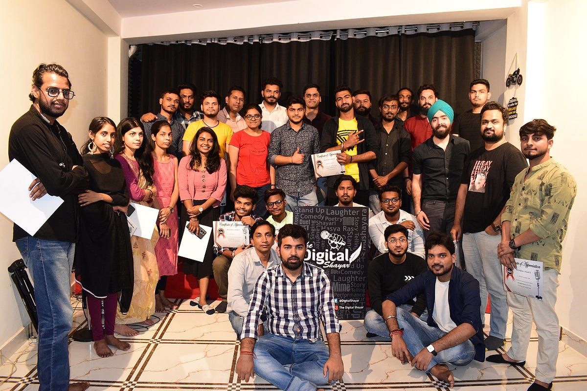 Open Mic Poetry Event In Delhi The Digital Shayar By The Digital