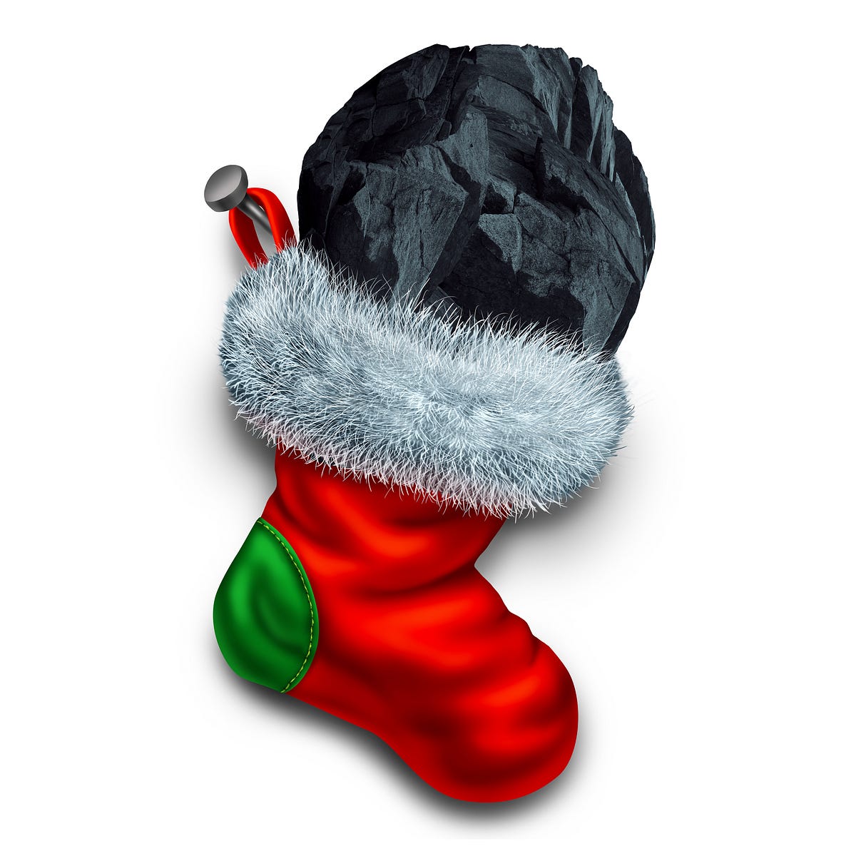 DID YOU EVER GET COAL IN YOUR STOCKING? NAH, ME NEITHER | by Sarah at ...