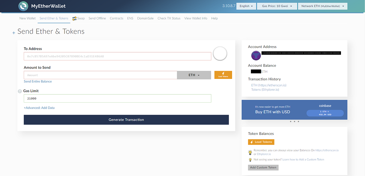 How to add SETH tokens to your wallet | by SETHER | Medium
