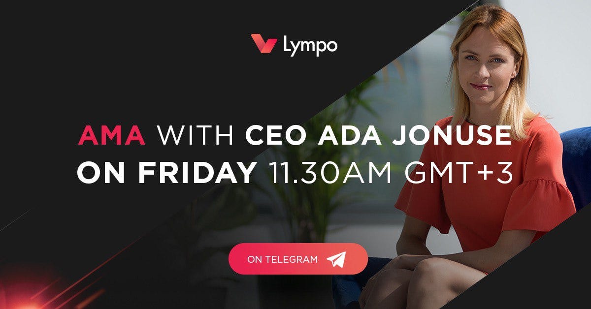 Top 10 Q&A questions answered by Lympo CEO Ada Jonuse on July 31, 2018 ...