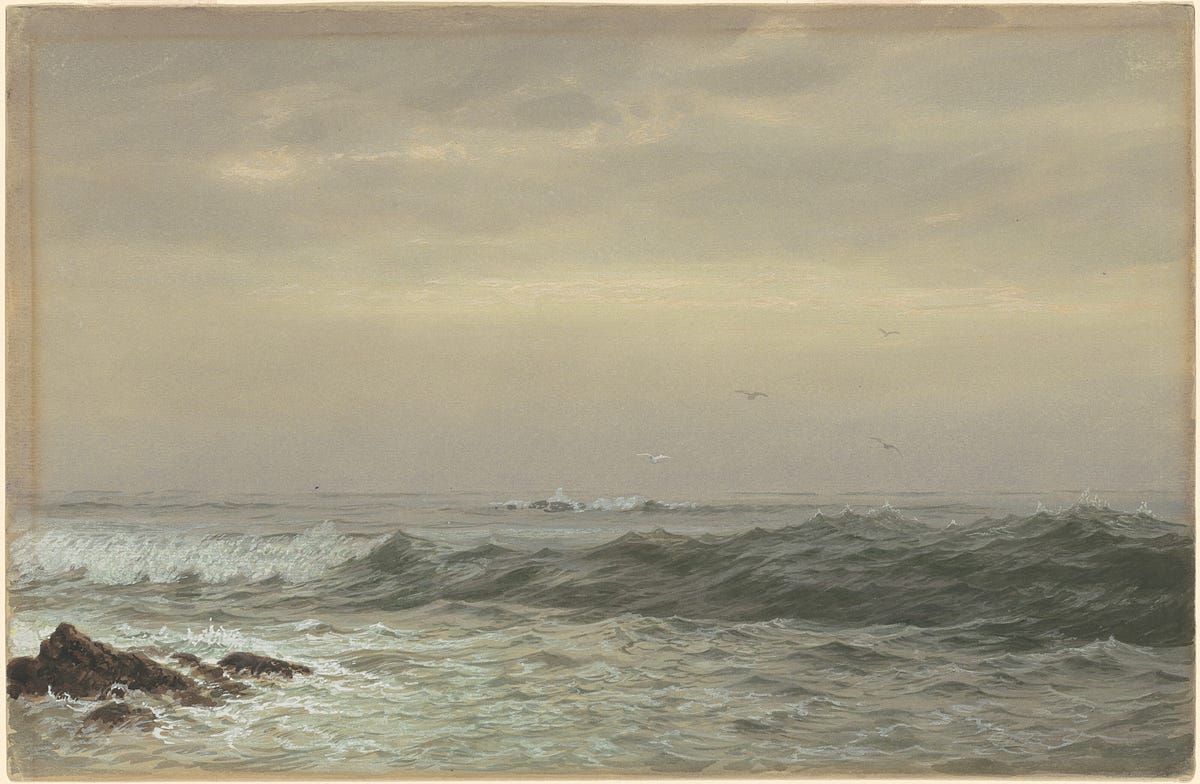 A Boy, a Hotdog and the Ocean - Steve Dodge - Medium