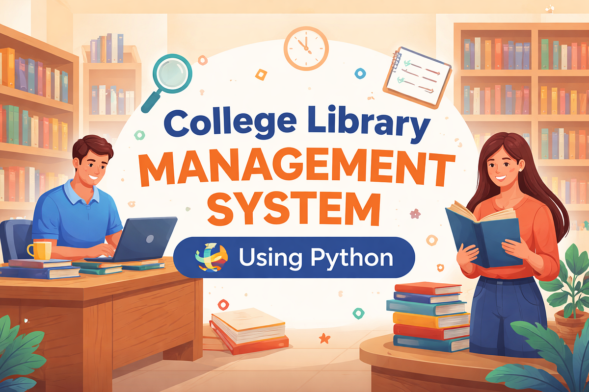 📚 Building a College Library Management System Using Python | by Ishita | Medium