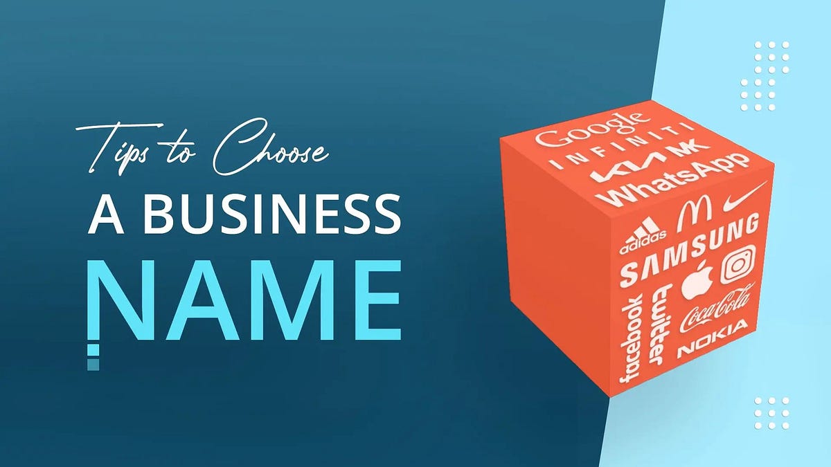 7 Steps to Choosing the Perfect Business Name | by Fabulous branding ...