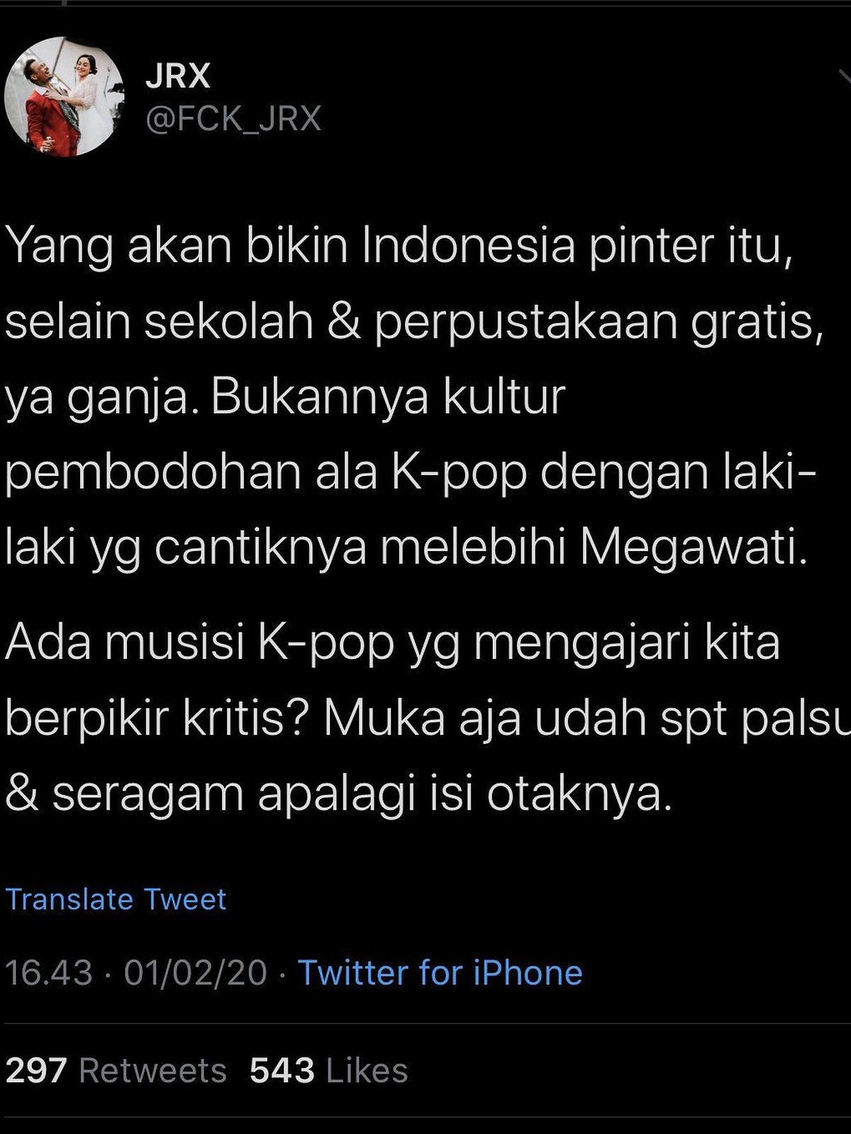 Apakah K-pop seburuk itu dimata Jerinx SID? | by Juni Adhy | Medium