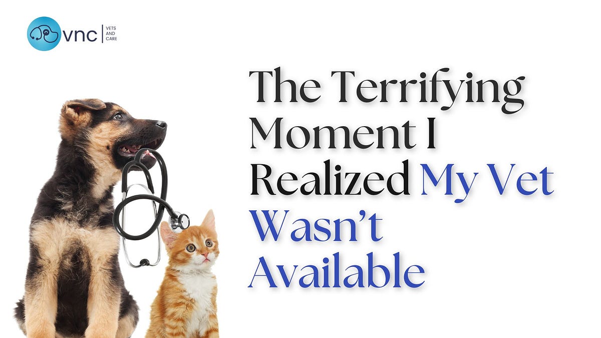 The Terrifying Moment I Realized My Vet Wasn’t Available | by Vets and ...